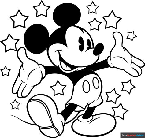 Mickey Mouse Coloring Pages Free Printable Pdf Infoupdate Org