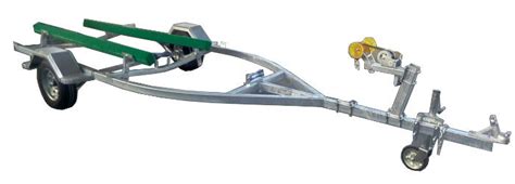 China Dolly Robber Roller Solid Axle Boat Trailer With Wheels For Sale