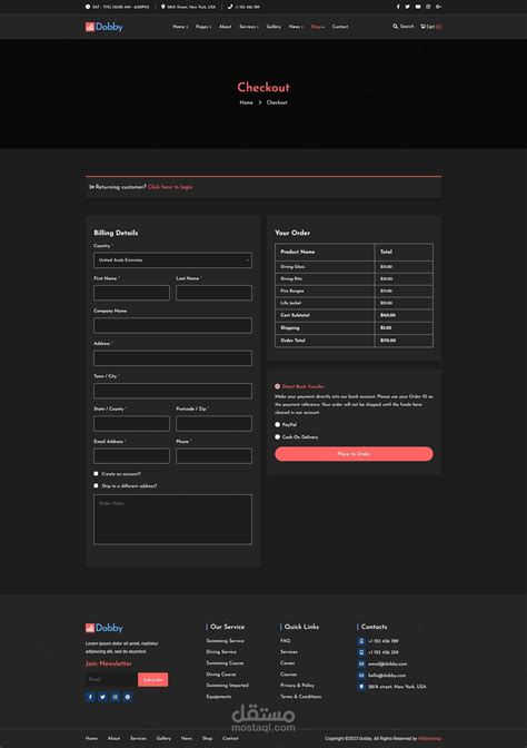 برمجة و تصميم و تطوير موقع باستخدام إطار عمل php laravel html