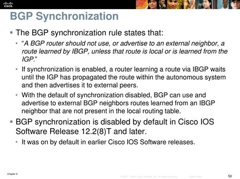 PPT Chapter Implementing A Border Gateway Protocol Solution For ISP Connectivity PowerPoint