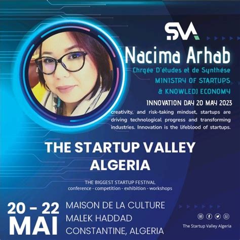 The Startup Valley Algeria On Linkedin Let Us Introduce You To The First Days Speakers
