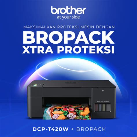 Promo Brother Printer Ink Tank Dcp T W Bundling Bropack Cicil X Kota Medan Brother