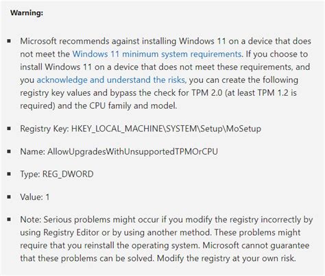 Microsoft Allows You To Skip Some Requirements And Upgrade To Windows