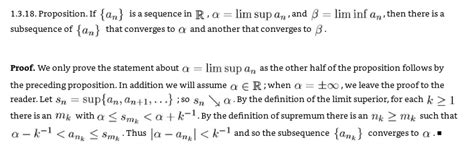 solved 2 a show that lim suprto an is the largest