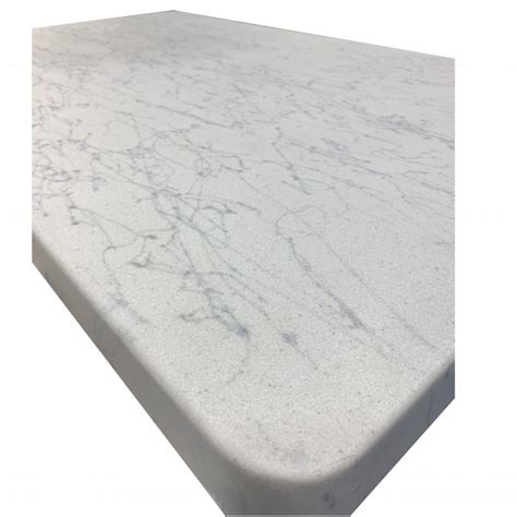 30 Square Fiberglass Carrara Marble Table Top Contract Furniture Company