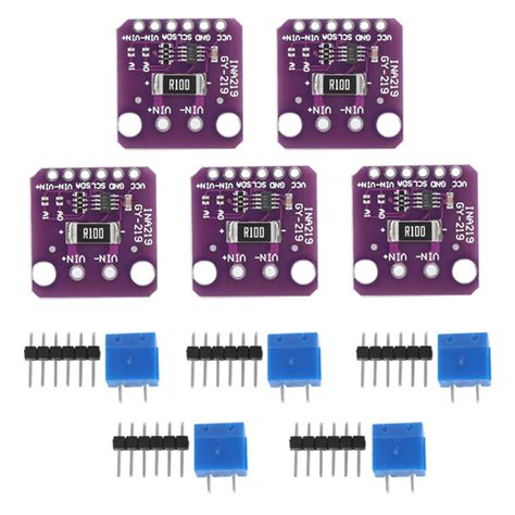 Current Sensor Module 5pcs Gy 219 High I2c Interface Digital Current