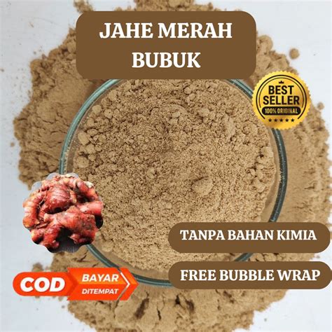 Jual Jahe Merah Murni Instan Bubuk Shopee Indonesia