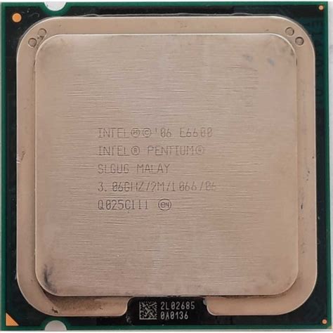 İntel Core 2 Duo E6600 3 06 Ghz 2m 1066 Mhz Slgug Masaüst