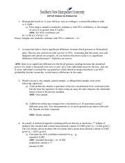 IHP Module Six Problem Set Docx IHP Module Six Problem Set Hemoglobin Levels In