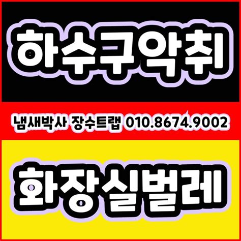 서울 경기 인천 화장실날파리 하수구벌레 모기 바퀴벌레 악취트랩 냄새차단 나방파리퇴치 업체 네이버 블로그