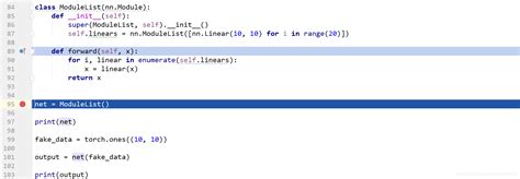 【深度之眼】pytorch框架班第五期 模型容器之nn modulelist代码调试 nn modulelist append csdn博客