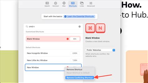 How To Change Arc Keyboard Shortcuts How To Change Arc Keyboard Shortcuts