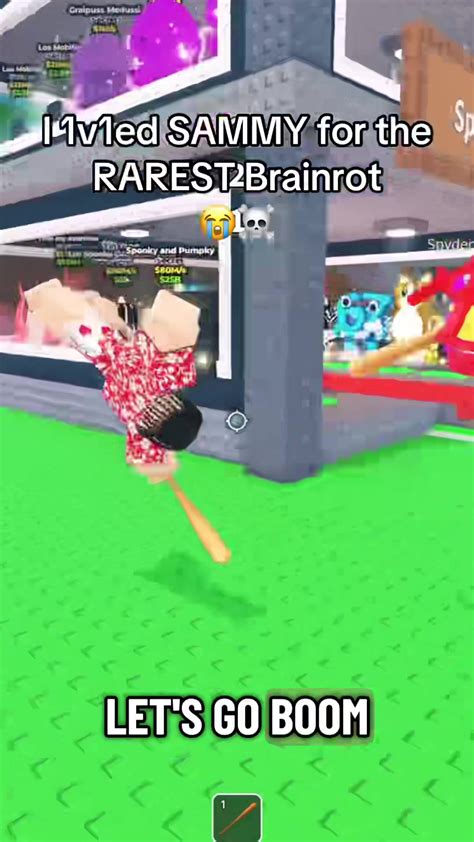 1v1ing Sammy In Steal A Brainrot For The Rarest Secret Brainrots Stea