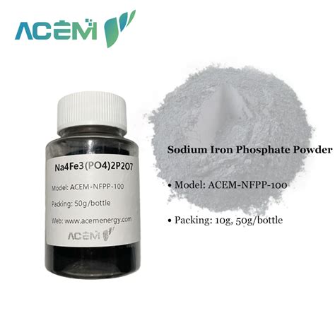 Nfpp Sodium Iron Phosphate Powder For Na Ion Battery Cathode Materials