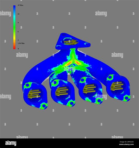 Fem Analysis Finite Element Method Analysis Of Manifold Car Engine