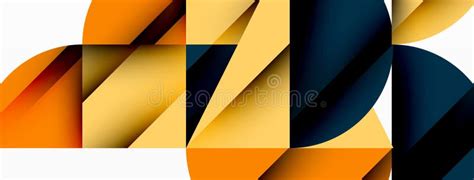 Geometric Vector Abstract Background Design Stock Vector Illustration Of Glow Circular 328205787