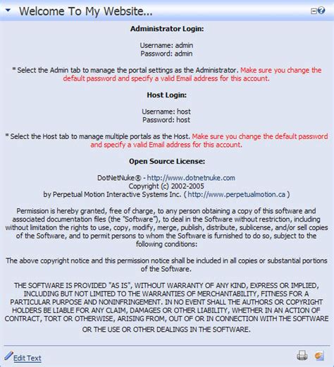 Deleting Broken Modules DNN Corp