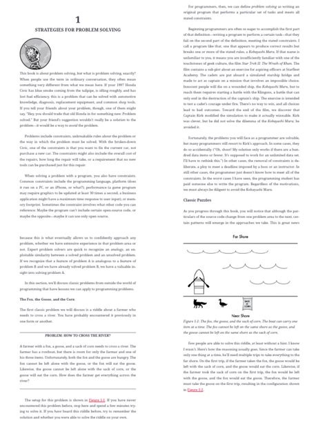 Chapter 1 Strategies For Problem Solving Think Like A Programmer Pdf