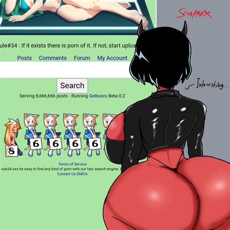 Rule 34 666 Almost Naked Back View Big Ass Big Breasts Demon Demon Girl Devil Horns Half Naked