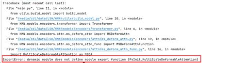 关于 multiscaledeformableattention 的问题 · issue 41 · ttengwang pdvc · github