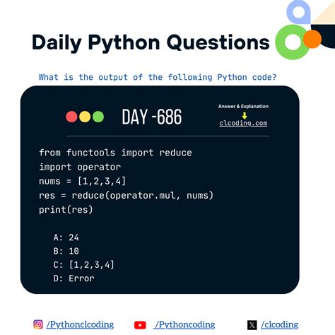 Python Coding Challenge Day 685 What Is The Output Of The Following Python Code ~ Computer