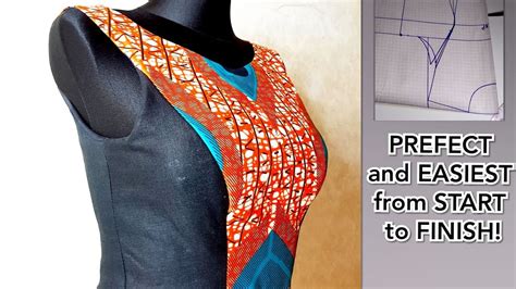 How To Cut And Sew Padded Princess Dart Seam Dart Bodice Youtube