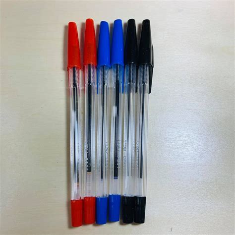 Ballpens Set Of 6 Ball Point Pen Ballpen Shopee Philippines