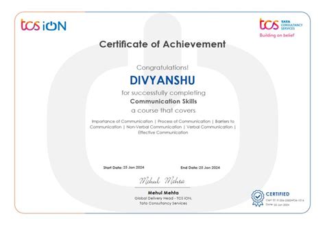 divyanshu singh on linkedin tcsion tcs communication