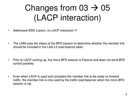 Ppt Bidirectional Forwarding Detection Bfd On Link Aggregation