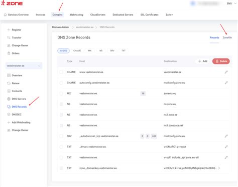 Nameserver Zone File Help Zone Eu