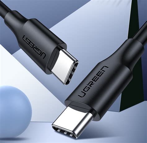 Cablu Ugreen Us Usb C La Usb C M Black Emag Ro