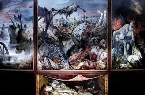 Otto Dix The War Tableau La Guerre Otto Dix Vrimca