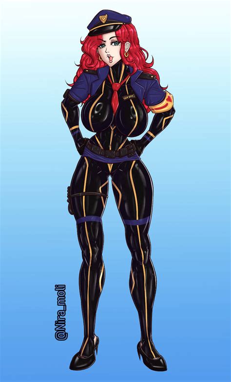 Miss Fortune Latex Sex Police By Nira Moli On Deviantart