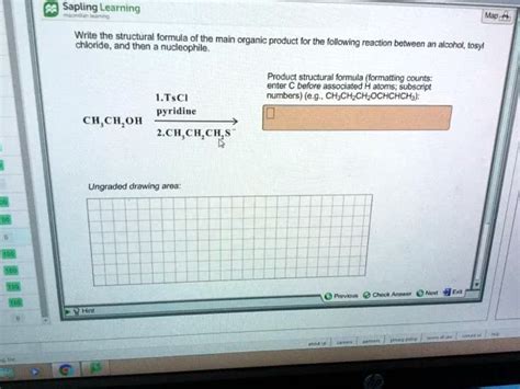 Solved Please Help Timed Assignment Sapling Learning Map Chloride Structural Formula Of The