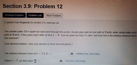 Solved Section 39 Problem 7 Previous Problem Problem List
