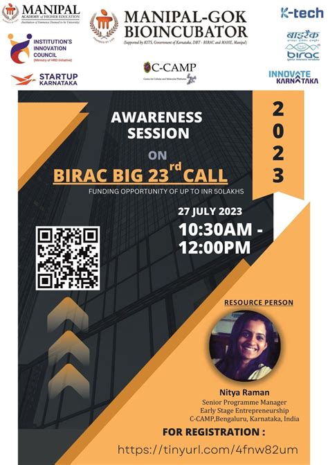 Manipal Government Of Karnataka Bioincubator Bionest Is Conducting An