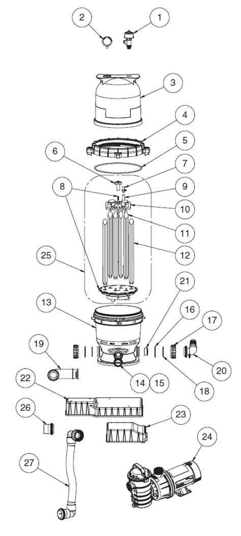 Hayward De Filter Parts Diagram And Guide