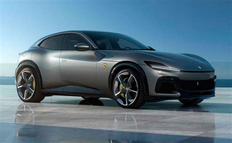 Ferrari Se Sumó A La Moda Suv Y Presentó El Nuevo Purosangue Con Un V12
