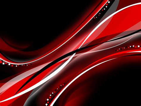 Red And Black Abstract