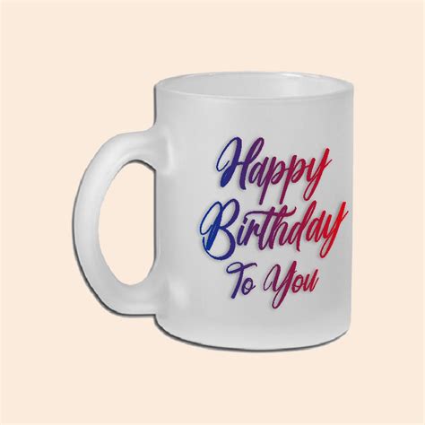 Frosted Photo Mug Canvas Campaign