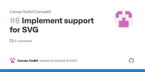 Implement Support For Svg · Issue 8 · Canvas Toolkitcanvaskit · Github
