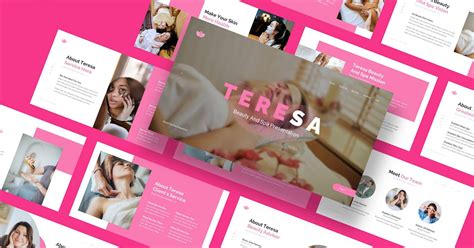Красота и спа Терезы Шаблон Powerpoint Шаблоны презентаций Включая красивая и тело Envato
