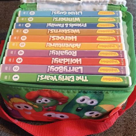 Best Veggie Tales 10 Disk Box Set For Sale In Victor Ashe Park