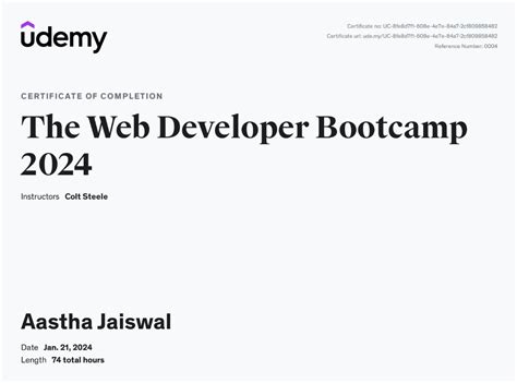 Aastha Jaiswal On Linkedin Im Happy To Share That Ive Obtained A New