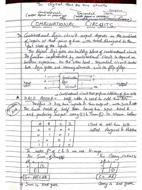 Combinational Circuit Pdf