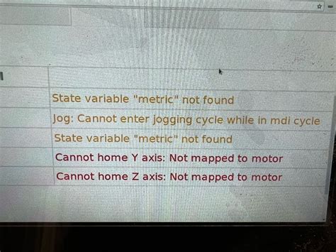 Error 12c Write Failed Errno 5 Input Error Onefinity Cnc Forum
