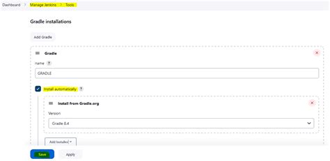 Build Java Project Using Gradle Jenkins Freestyle Job