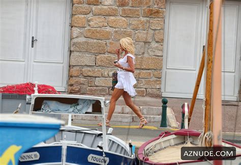 Victoria Silvstedt Sexy Shopping In Saint Tropez Aznude