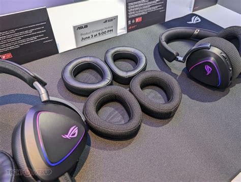 Asus Showcased Rog Delta Ii Gaming Headset At Computex Techpowerup