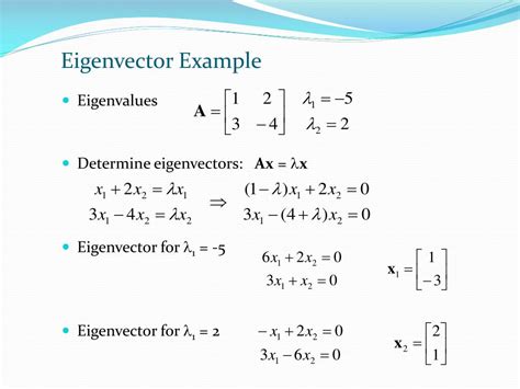 ppt the eigenvalue problem powerpoint presentation free download